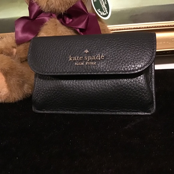 kate spade | Bags | Nwt Kate Spade Dumpling Pebbled Leather Small Case ...